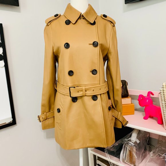 Coach | Jackets & Coats | Coach Dylan Soft Leather Trench Coat | Poshmark
